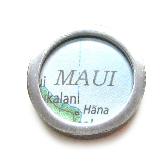 Kiola Designs | Other | Maui Hawaii Map Pendant Magnet | Poshmark